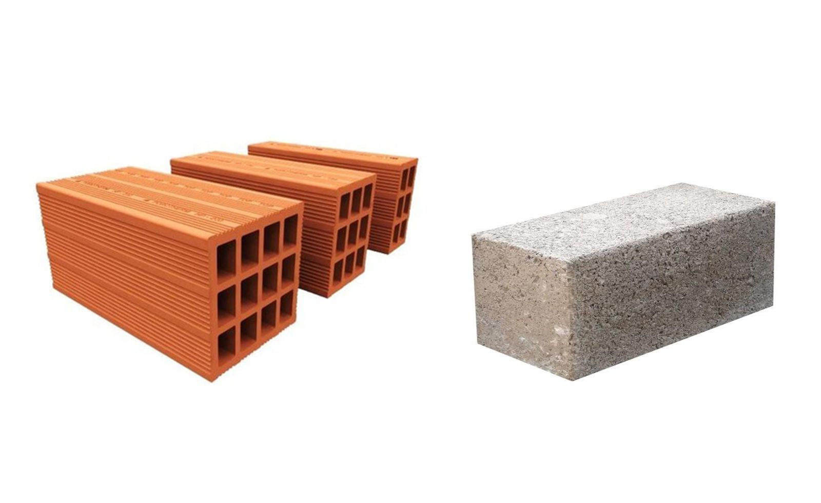 تفاوت بلوک سیمانی و سفالی چیست؟ بلوک سیمانی و سفال